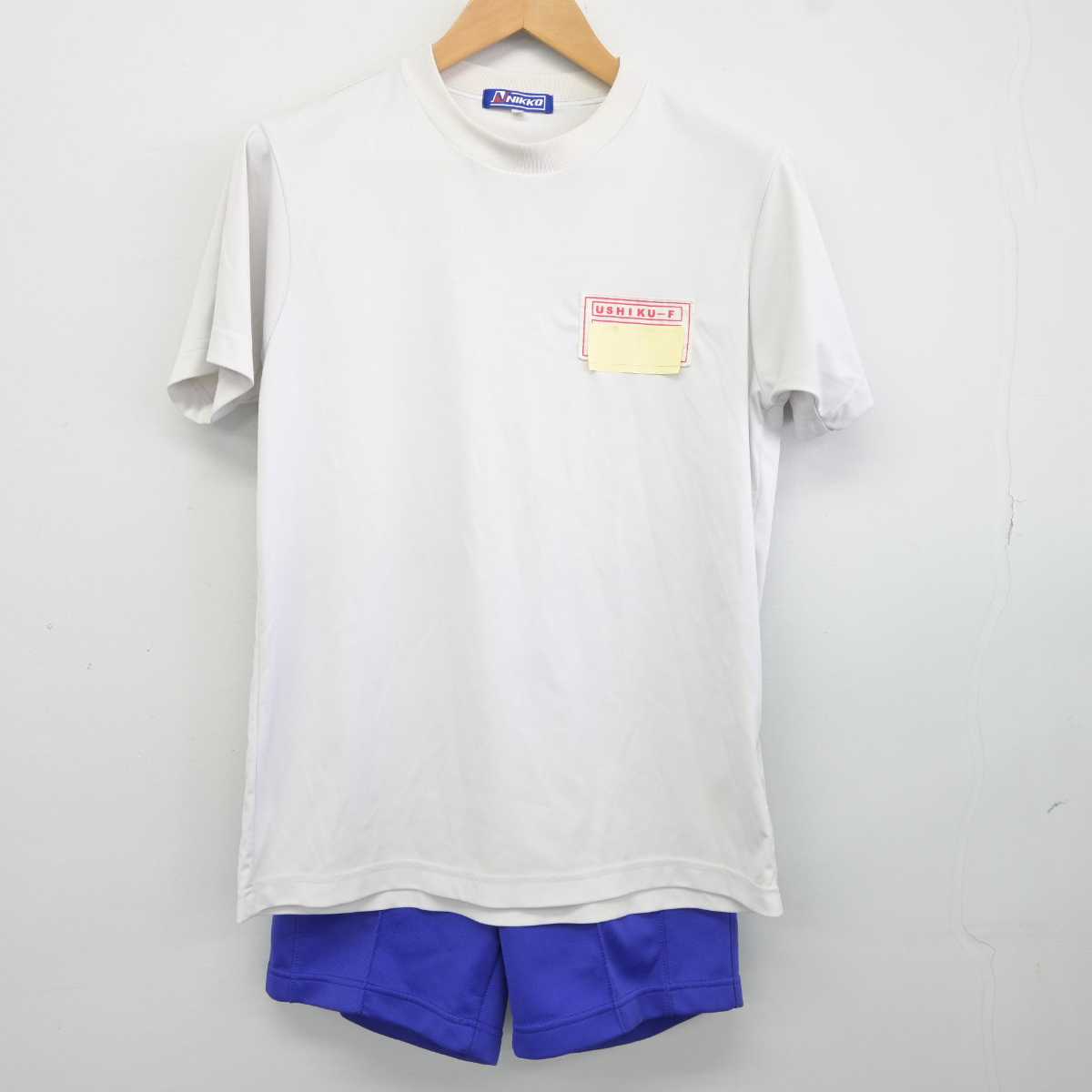 【中古】茨城県 牛久第一中学校 女子制服 2点 体操服 上・体操服 下 Sf040558 中古制服通販パレイド