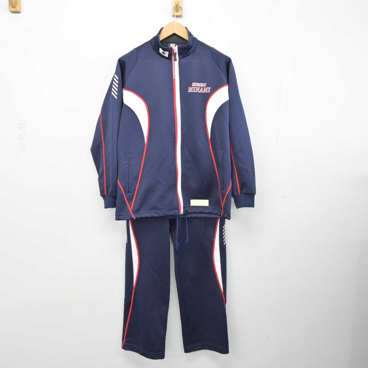 【中古】兵庫県 姫路南高等学校 男子制服 2点 ジャージ 上・ジャージ 下 Sf040618 中古制服通販パレイド