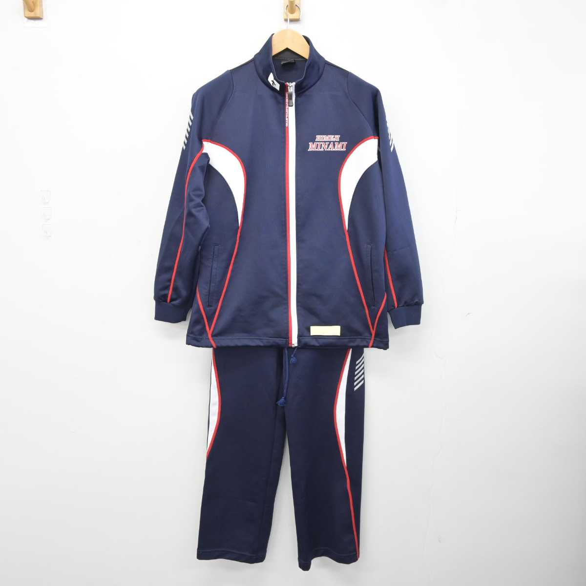 【中古】兵庫県 姫路南高等学校 男子制服 2点 ジャージ 上・ジャージ 下 Sf040619 中古制服通販パレイド