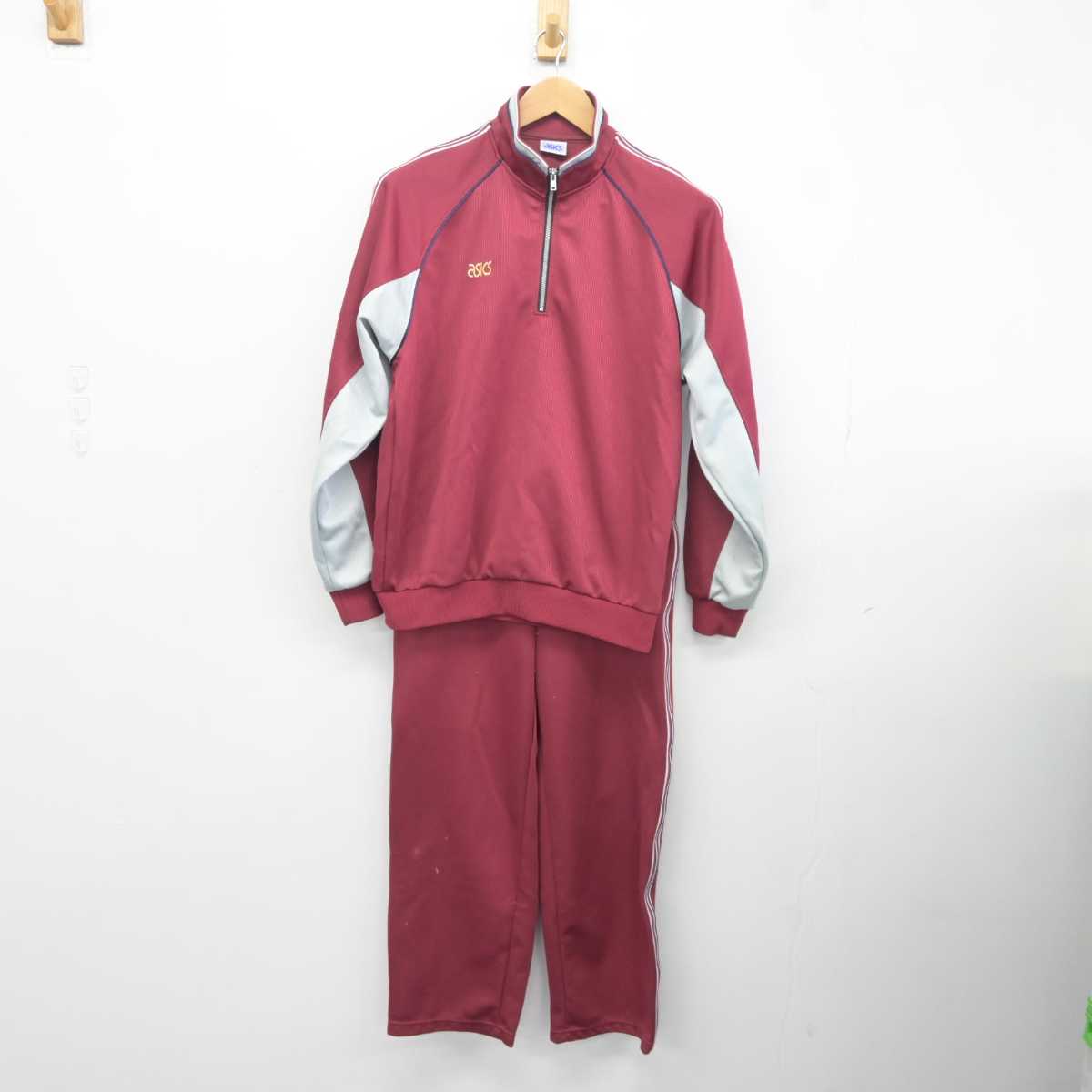 【中古】大阪府 枚方市立なぎさ高等学校 女子制服 3点 ジャージ 上・体操服 上・ジャージ 下 Sf041313 中古制服通販パレイド