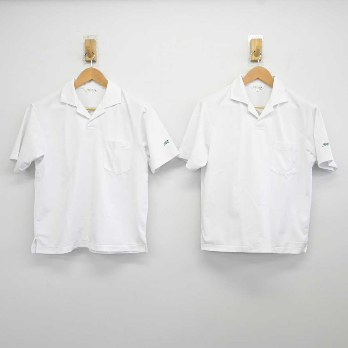 【中古】北海道 北海道札幌月寒高校 女子制服 2点 シャツ Sf041670 中古制服通販パレイド