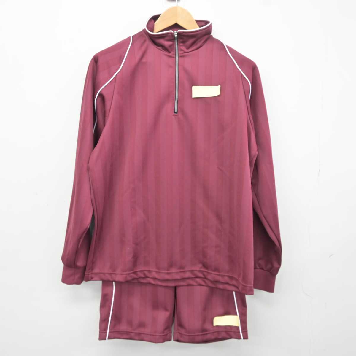 【中古】千葉県 若松高等学校 女子制服 3点 ジャージ 上・体操服 上・体操服 下 Sf041819 中古制服通販パレイド