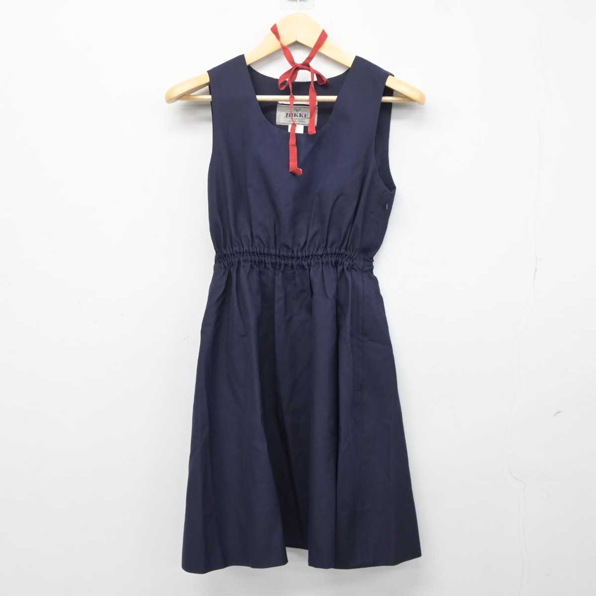 【中古】愛知県 南山学園 聖霊中学校 女子制服 2点 ジャンパースカート Sf042420 中古制服通販パレイド