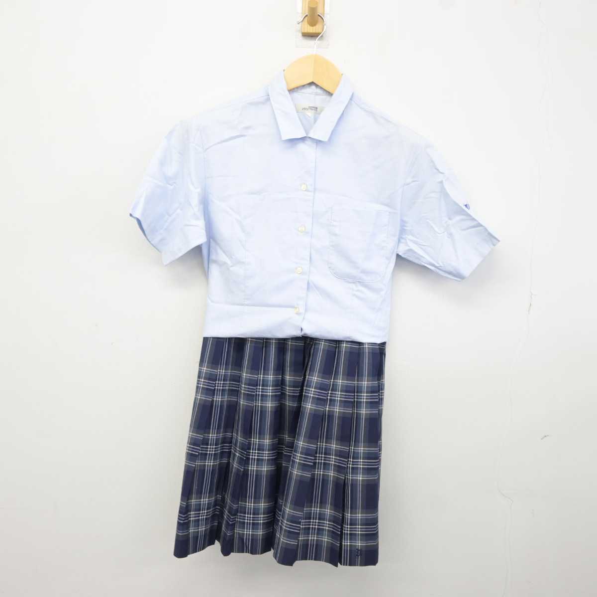 【中古】愛知県 南陽高等学校 女子制服 3点 シャツ・シャツ・スカート Sf042613 中古制服通販パレイド