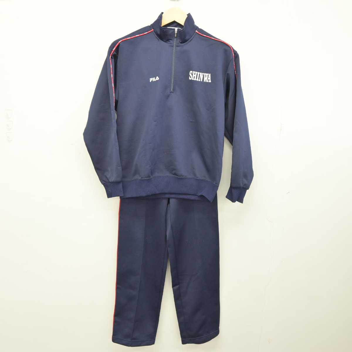 【中古】熊本県 真和高等学校 女子制服 3点 ジャージ 上・体操服 上・ジャージ 下 Sf042893 中古制服通販パレイド