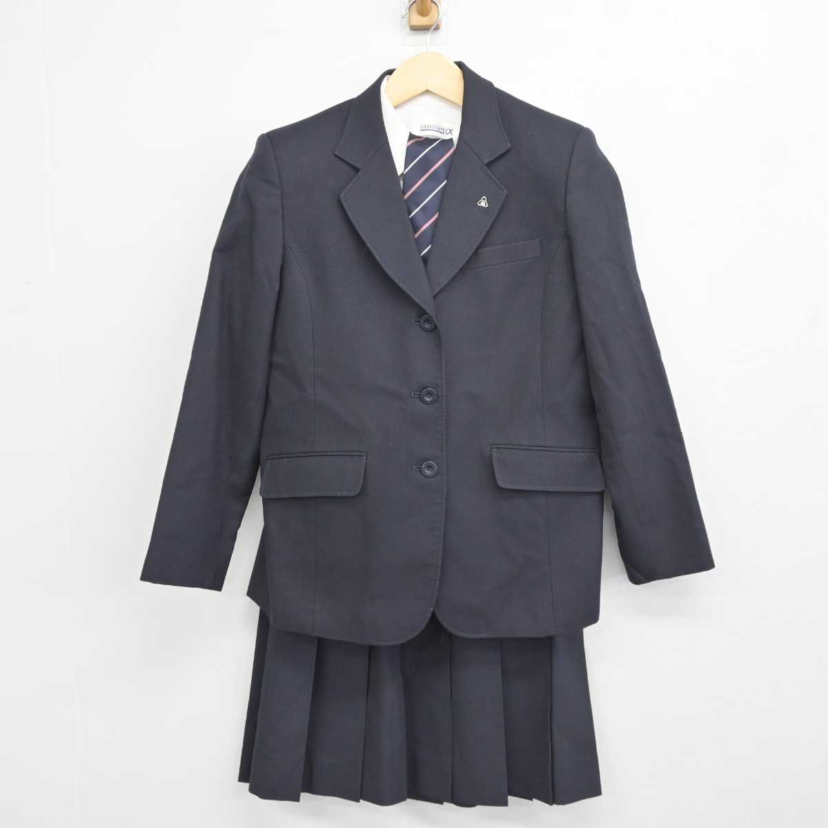 【中古】埼玉県 妻沼高等学校 女子制服 5点 ブレザー・シャツ・スカート Sf043567 中古制服通販パレイド