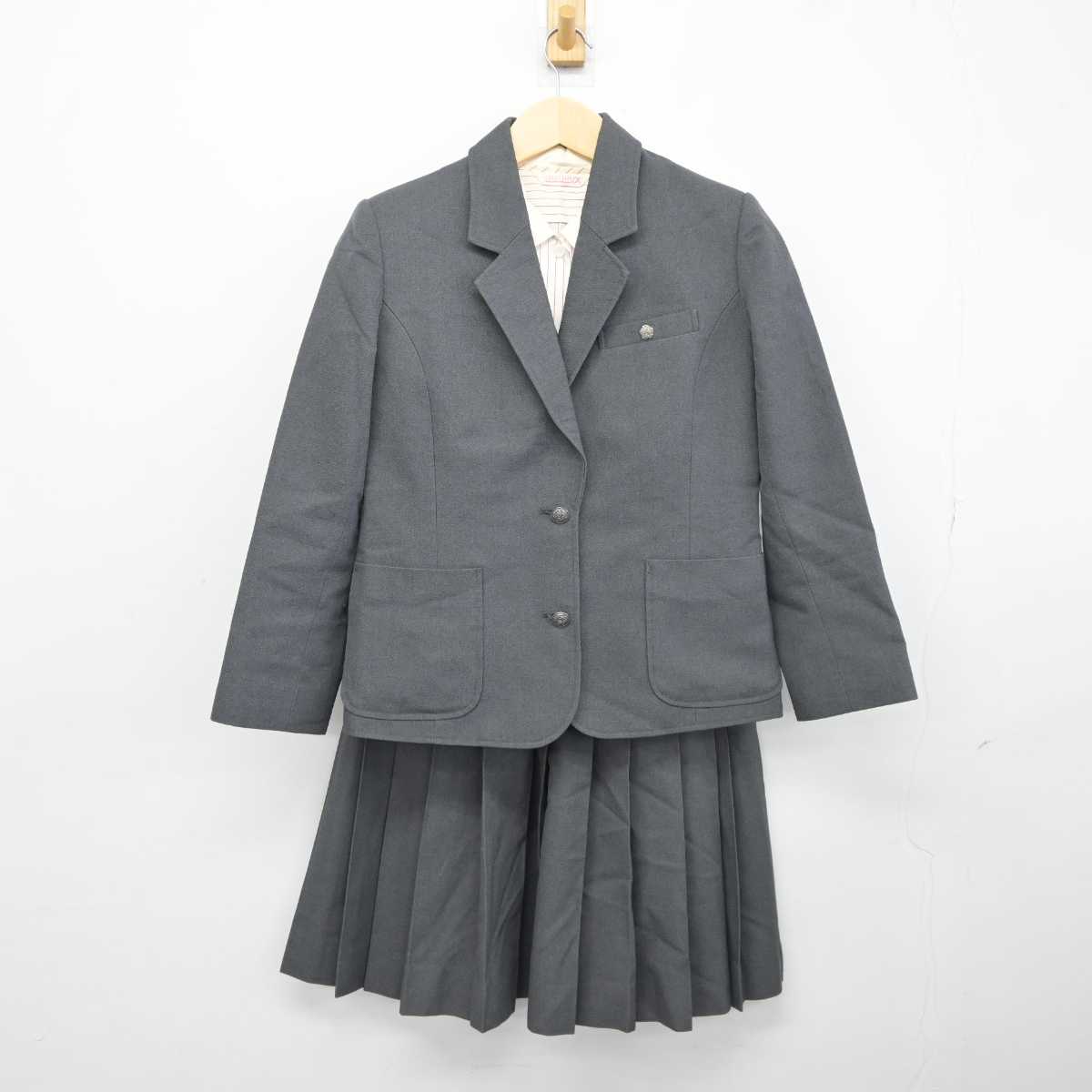 【中古】愛知県 半田農業高等学校 女子制服 4点 ブレザー・ベスト・シャツ・スカート Sf043715 中古制服通販パレイド
