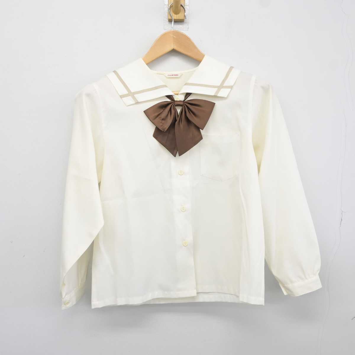 【中古】岡山県 岡山学芸館高等学校 女子制服 2点 セーラー服 Sf043719 中古制服通販パレイド