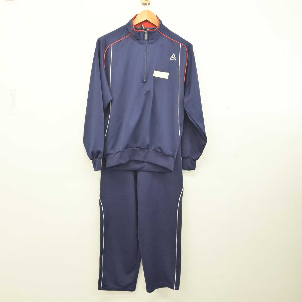 【中古】福岡県 福岡農業高等学校 女子制服 2点 ジャージ 上・ジャージ 下 Sf043792 中古制服通販パレイド