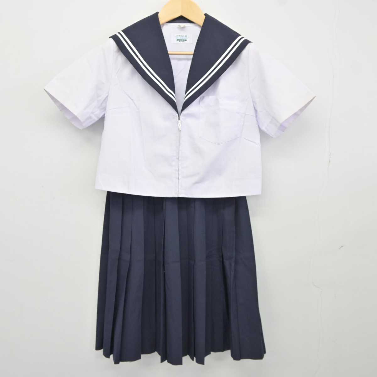 【中古】愛知県 常磐中学校 女子制服 2点 セーラー服・スカート Sf043840 中古制服通販パレイド