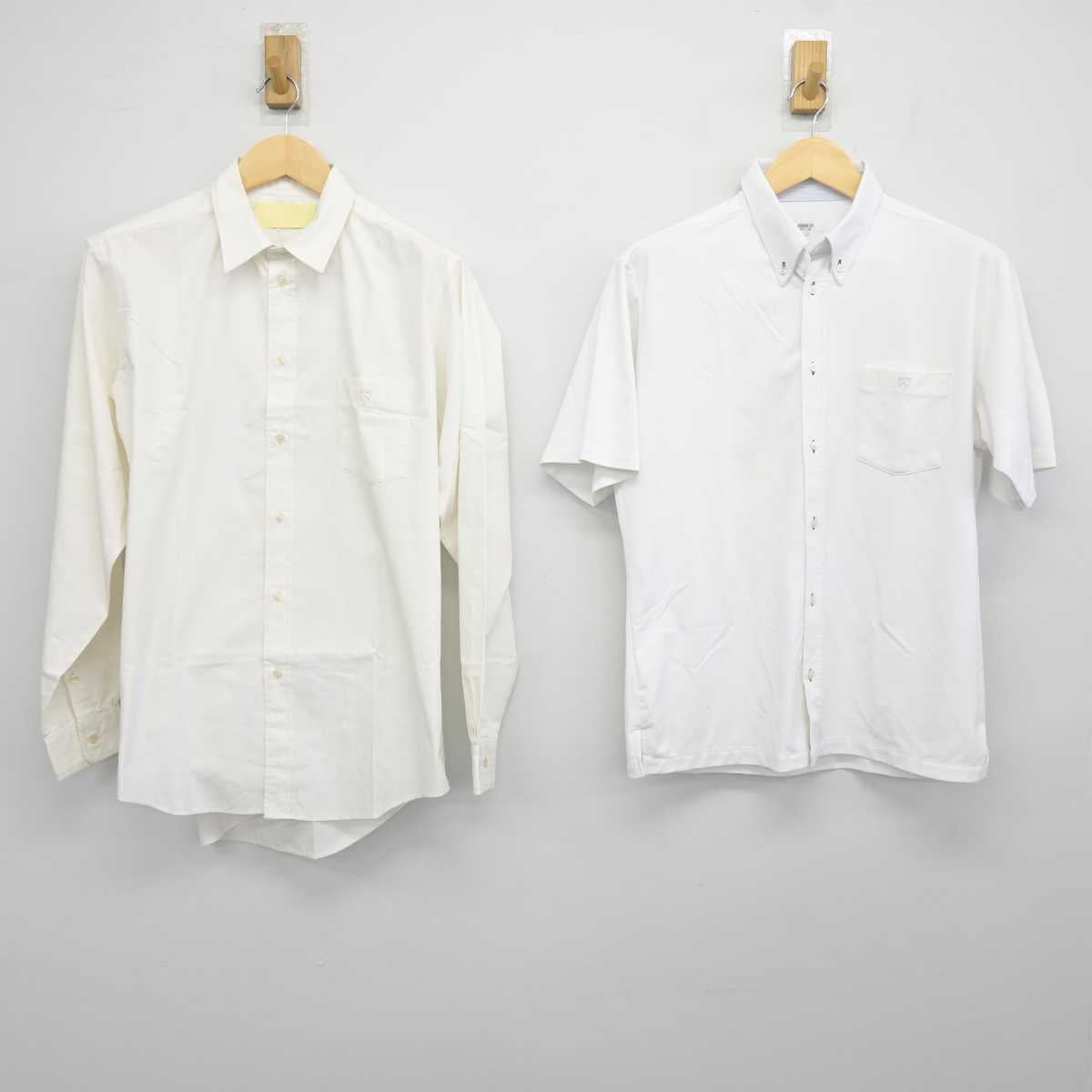 【中古】愛知県 岡崎城西高等学校 男子制服 2点 シャツ・シャツ Sf043844 中古制服通販パレイド