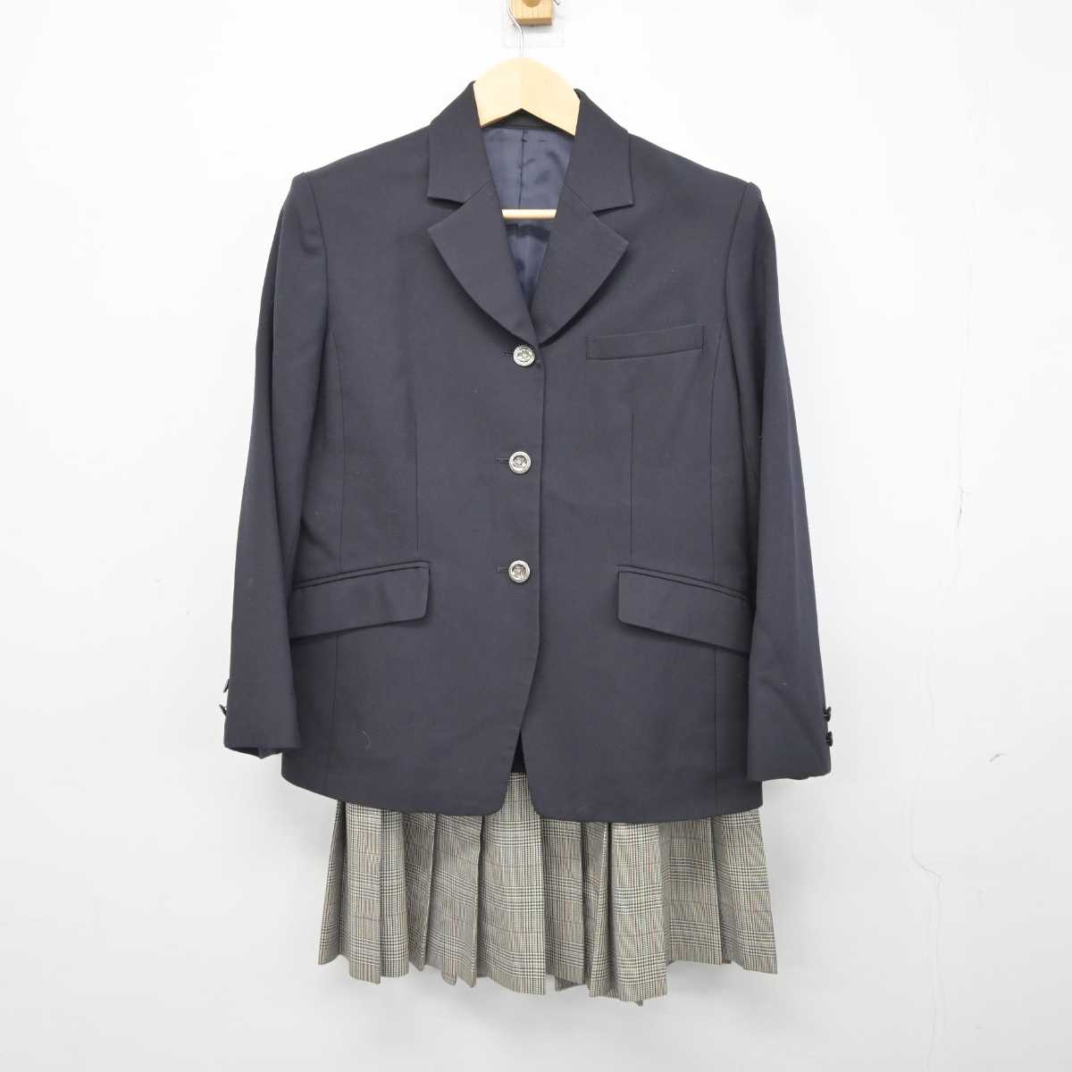 【中古】埼玉県 淑徳与野高等学校 女子制服 3点 ブレザー・スカート・スカート Sf043875 中古制服通販パレイド