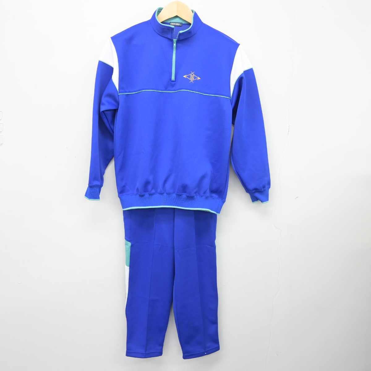 【中古】岐阜県 笠松中学校 女子制服 2点 ジャージ 上・ジャージ 下 Sf044550 中古制服通販パレイド