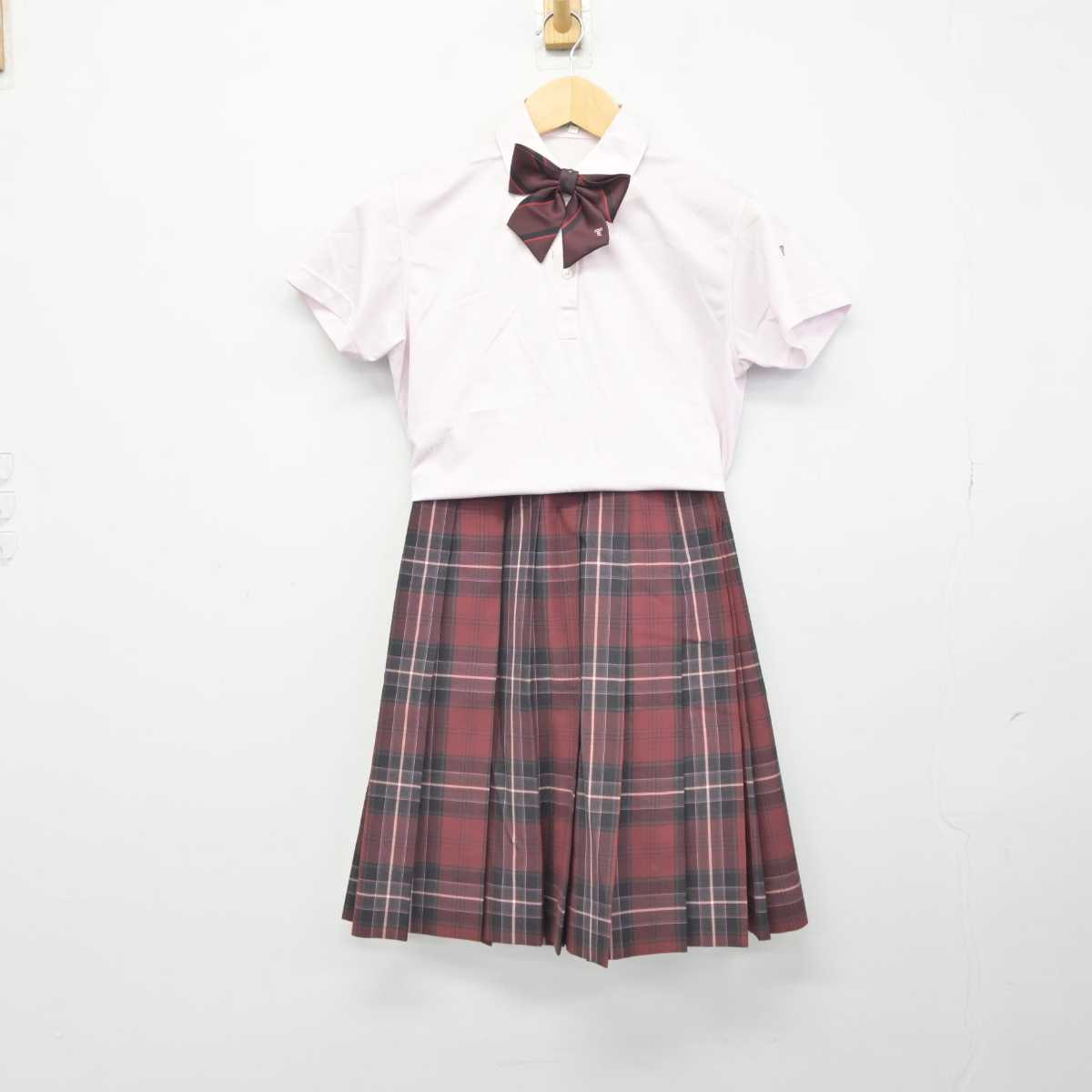 【中古】北海道 東海大学付属札幌高等学校 女子制服 5点 シャツ・スカート Sf044730 中古制服通販パレイド