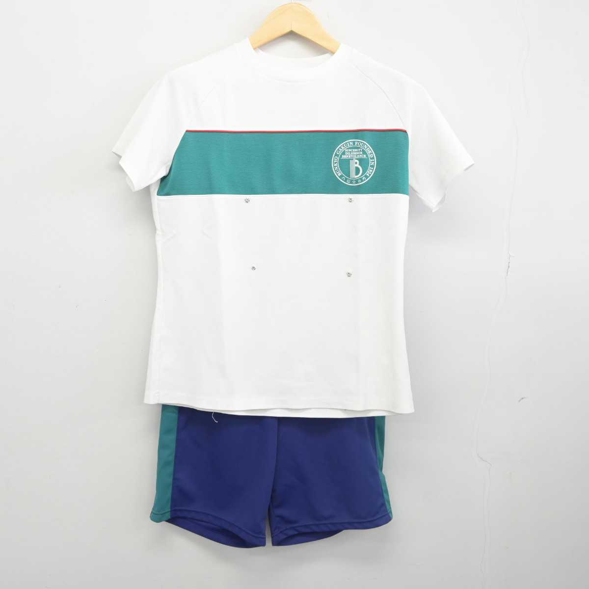 【中古】東京都 文京学院大学女子高等学校 女子制服 2点 体操服 上・体操服 下 Sf044885 中古制服通販パレイド