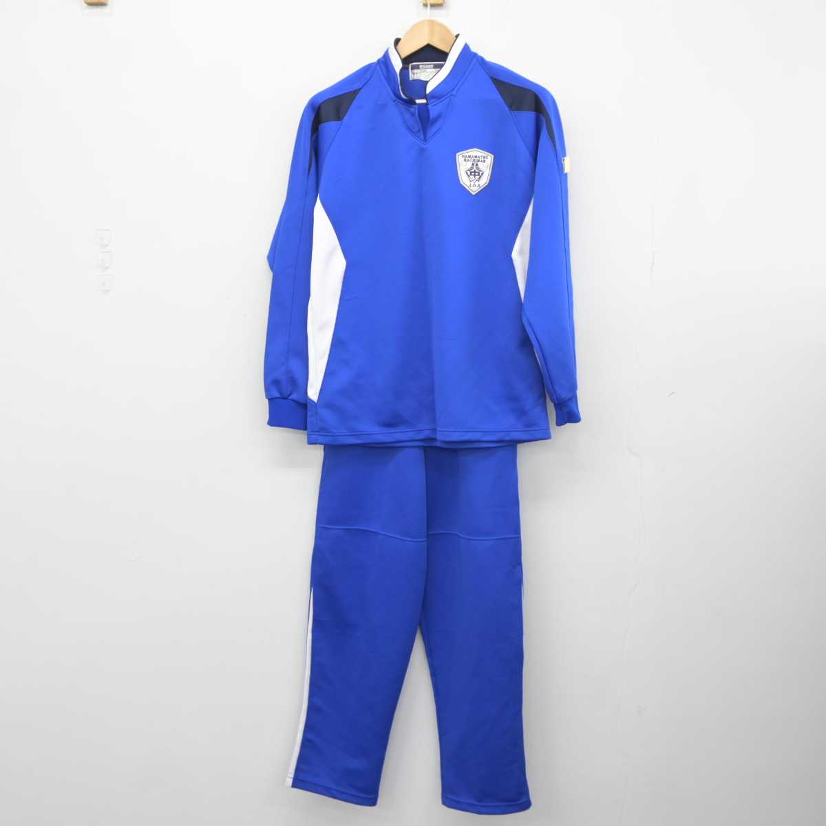 【中古】静岡県 八幡中学校 女子制服 2点 ジャージ 上・ジャージ 下 Sf045020 中古制服通販パレイド