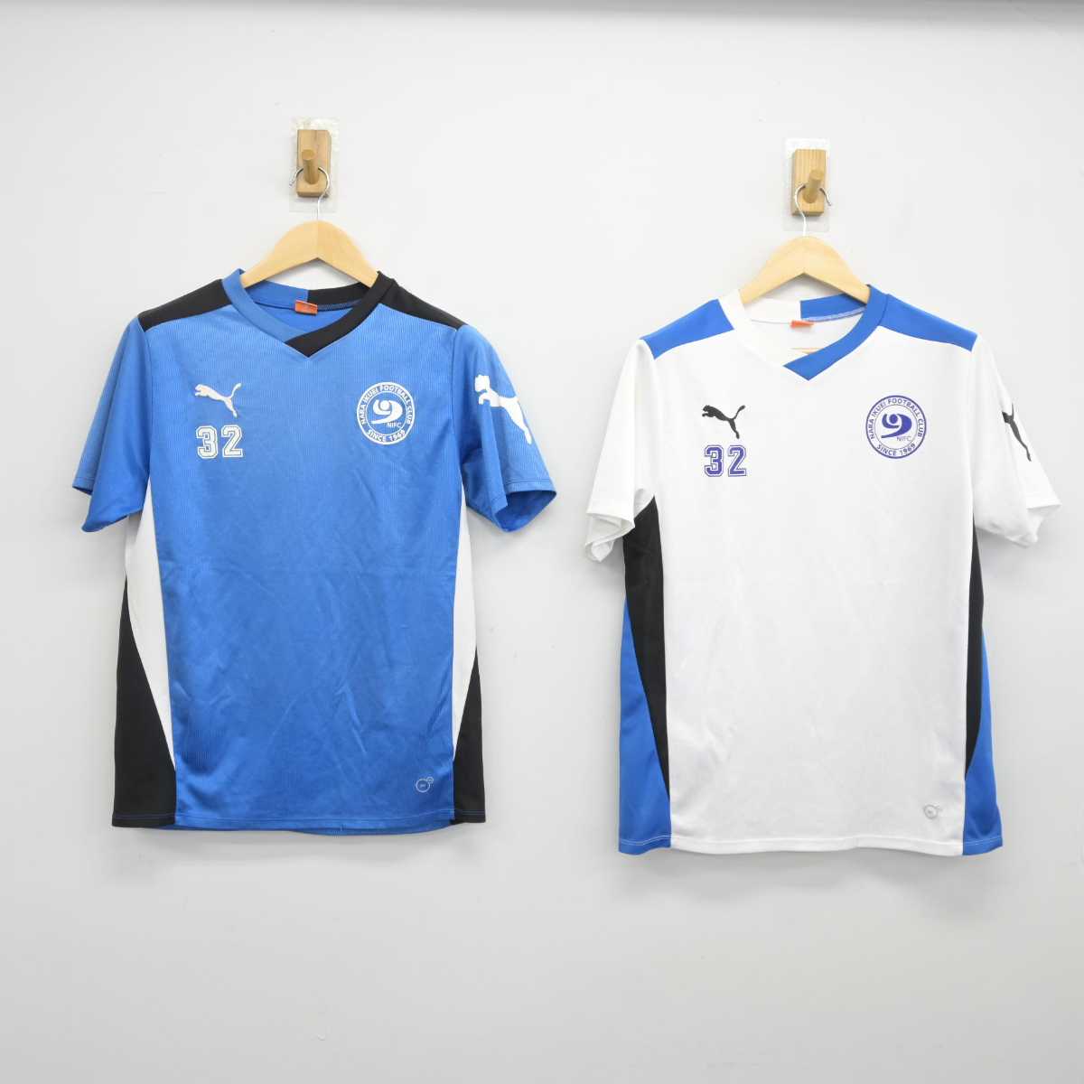 【中古】奈良県 奈良育英中学校高等学校サッカー部ユニフォーム 男子制服 2点 部活ユニフォーム 上・部活ユニフォーム 上 Sf0453