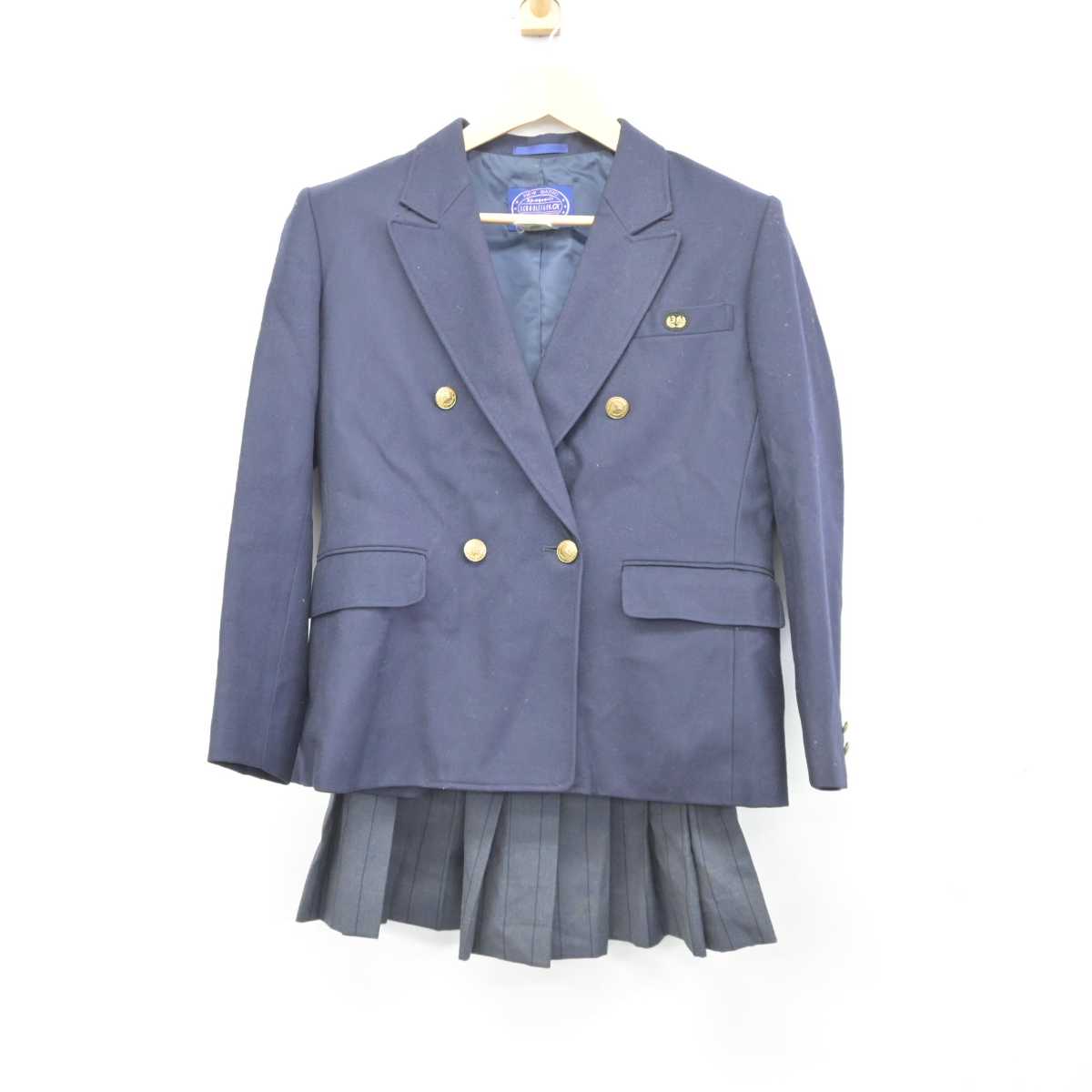 【中古】東京都 五日市高等学校 女子制服 2点 ブレザー・スカート Sf045568 中古制服通販パレイド
