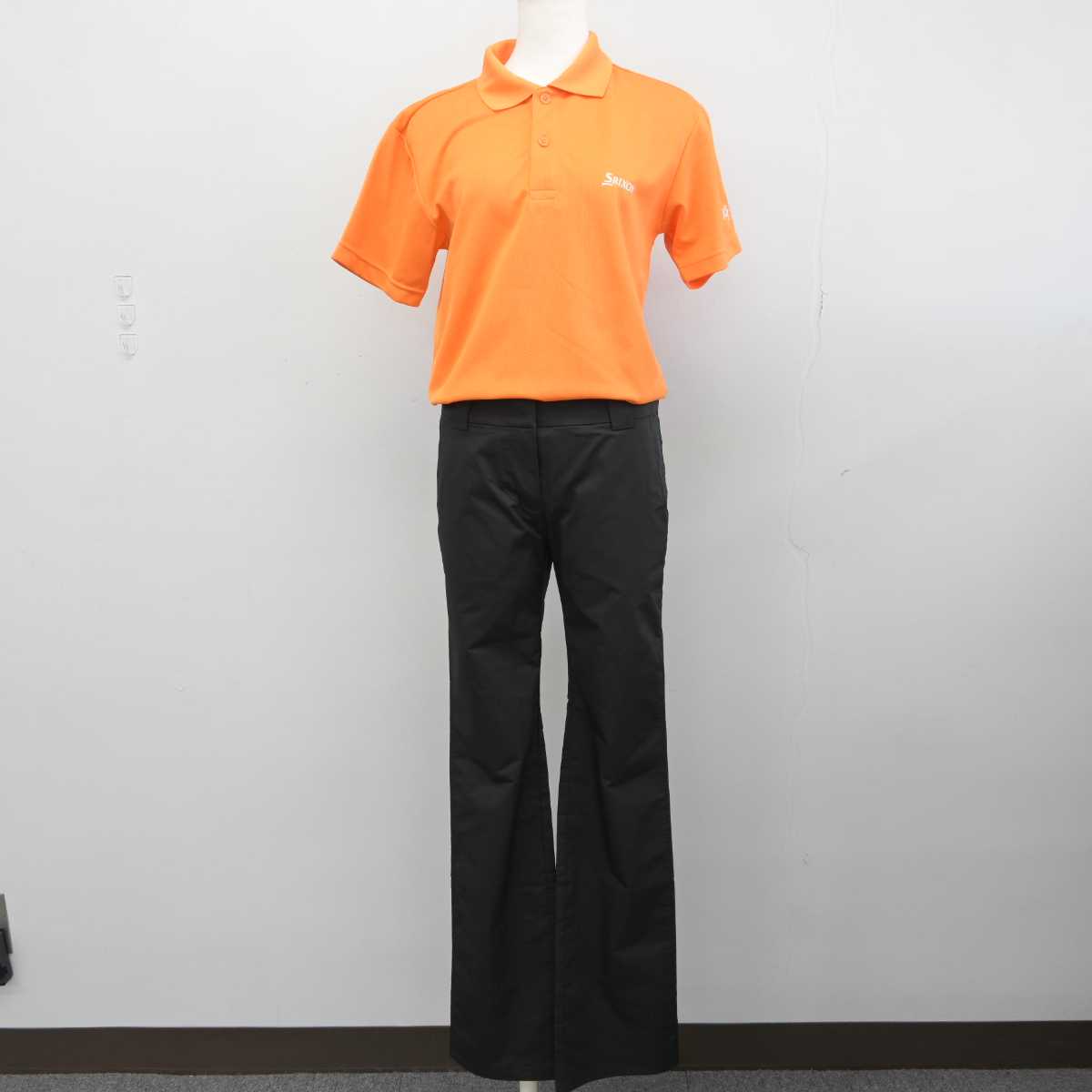 【中古】埼玉県 埼玉栄中学・高等学校ゴルフ部 女子制服 2点 部活ユニフォーム 上・部活ユニフォーム 下 Sf045675 中古制服