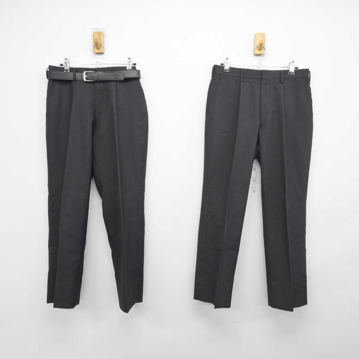 【中古】福岡県 福岡工業高等学校 男子制服 3点 ズボン・ズボン Sf045781 中古制服通販パレイド