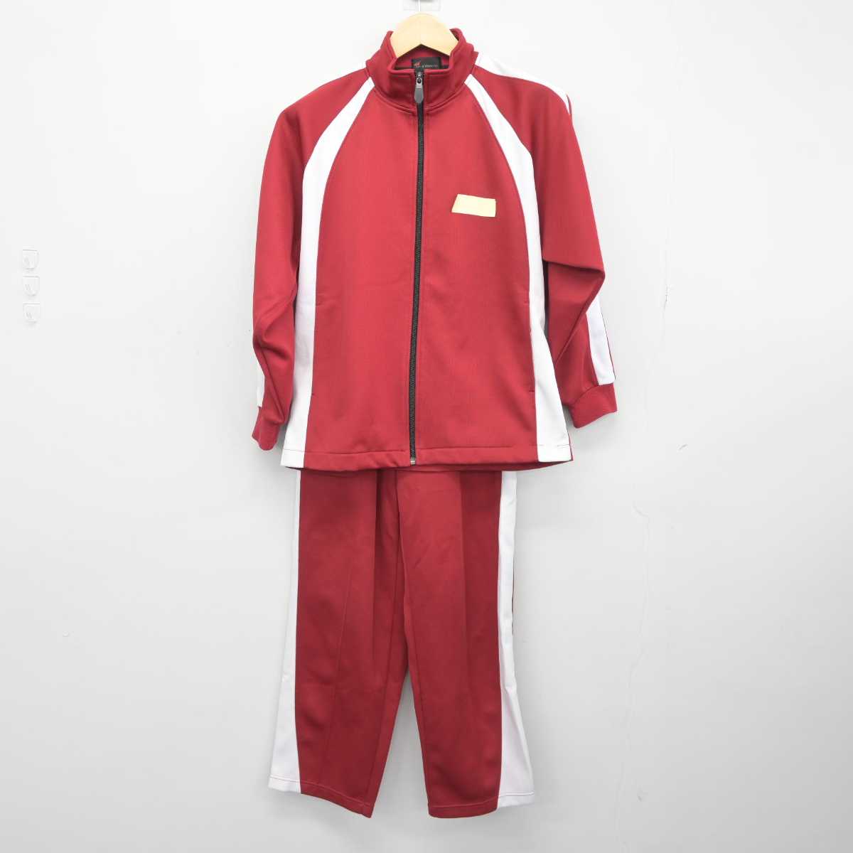 【中古】北海道 乙部中学校 女子制服 2点 ジャージ 上・ジャージ 下 Sf046031 中古制服通販パレイド