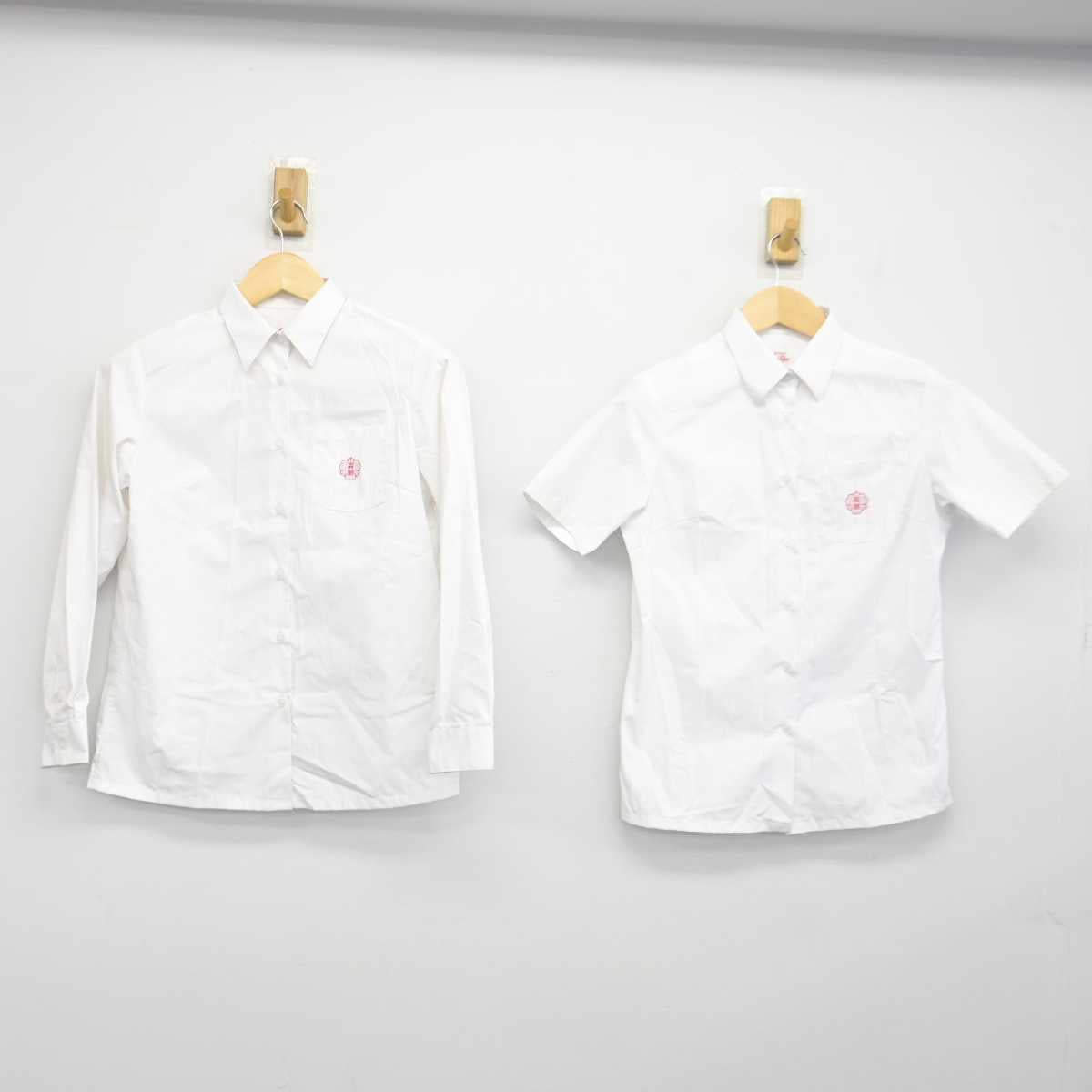 【中古】神奈川県 鎌倉市立岩瀬中学校 女子制服 2点 シャツ・シャツ Sf046331 中古制服通販パレイド