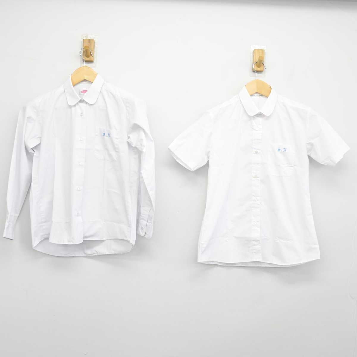 【中古】岐阜県 各務原西高等学校 女子制服 3点 スカート・シャツ Sf046508 中古制服通販パレイド