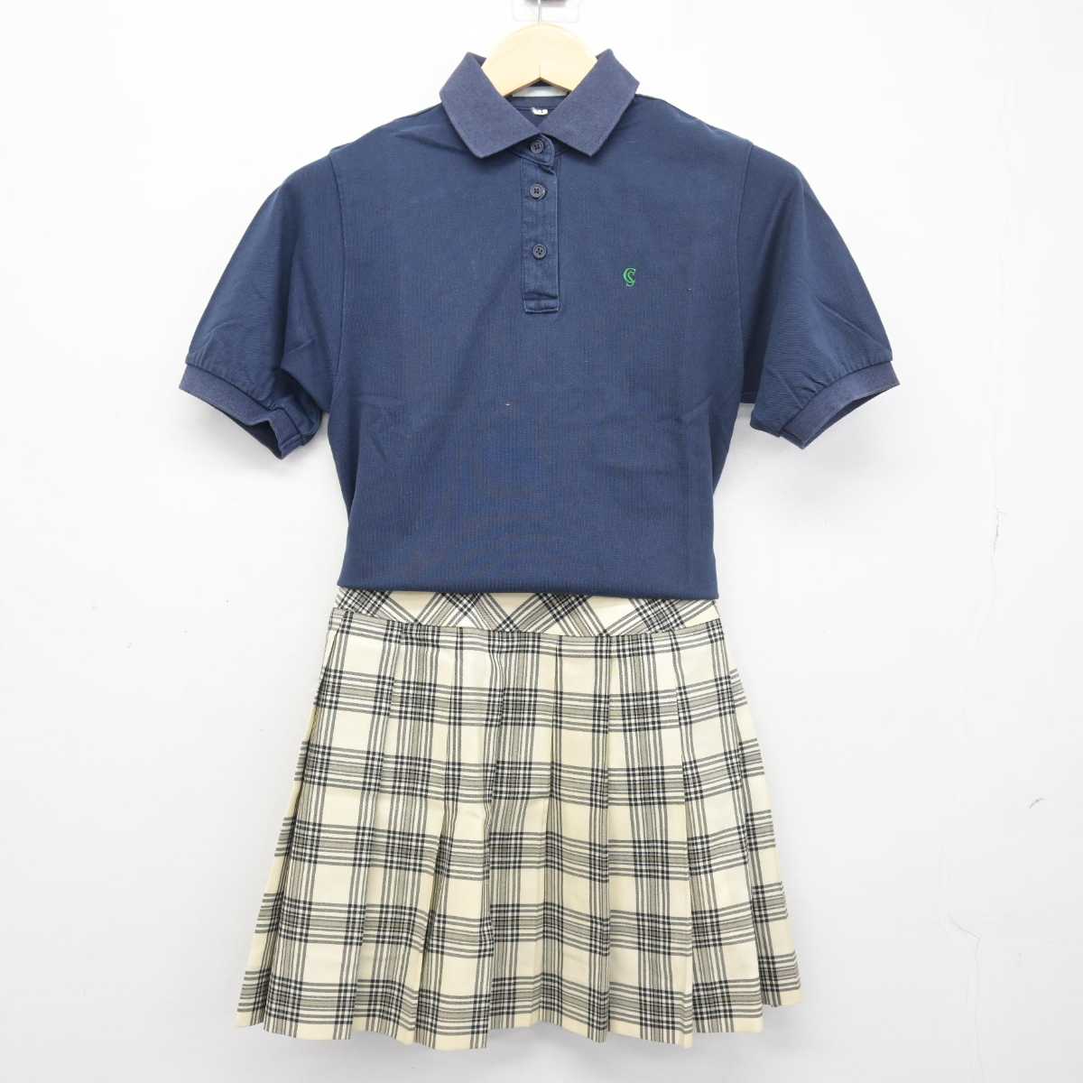 【中古】東京都 中央大学杉並高等学校 女子制服 2点 シャツ・スカート Sf046532 中古制服通販パレイド