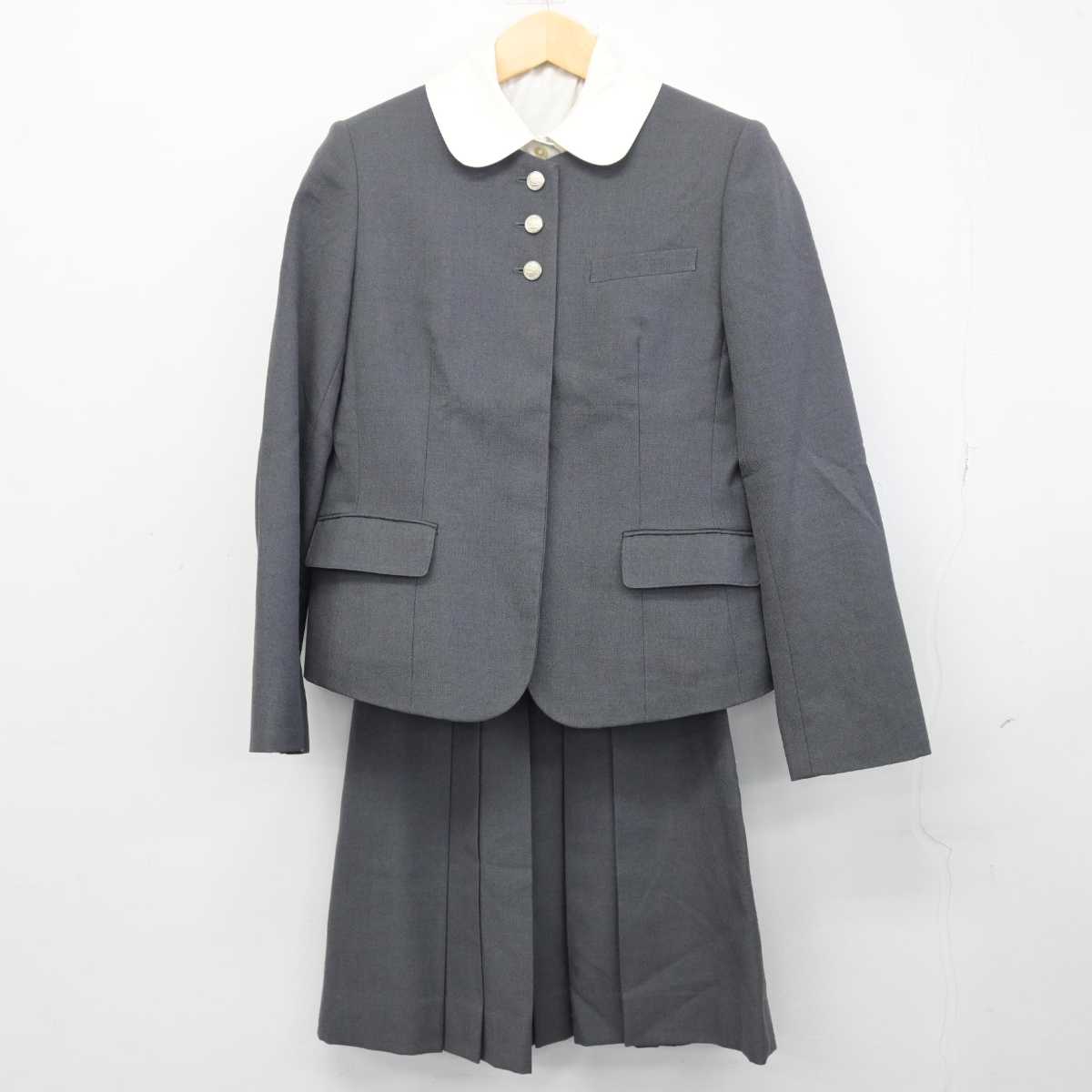 【中古】埼玉県 浦和明の星女子高等学校 女子制服 4点 ブレザー・シャツ・ベスト・スカート Sf046781 中古制服通販パレイド