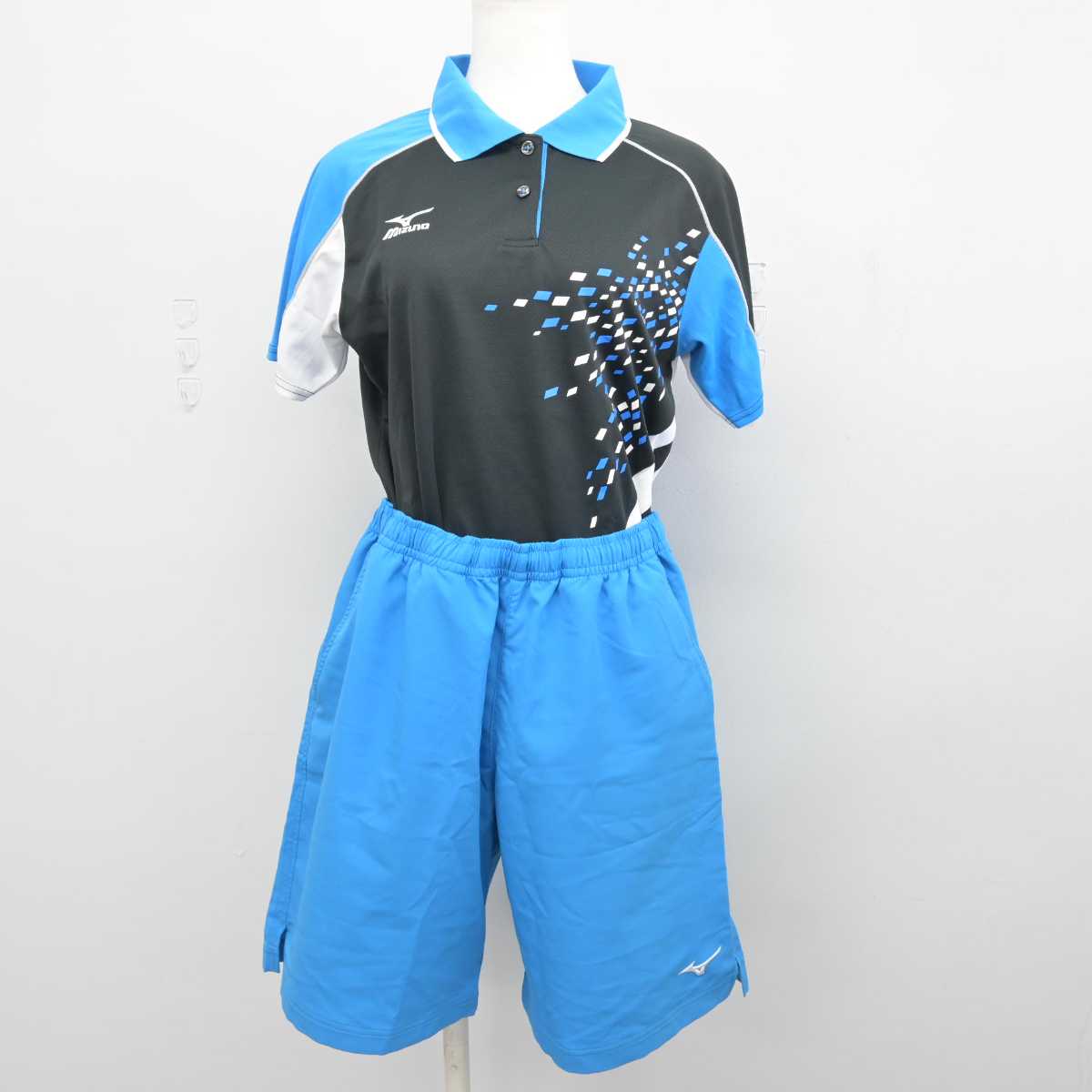 【中古】神奈川県 茅ケ崎北陵高等学校硬式テニス部ユニフォーム 女子制服 2点 部活ユニフォーム 上・部活ユニフォーム 下 Sf0468