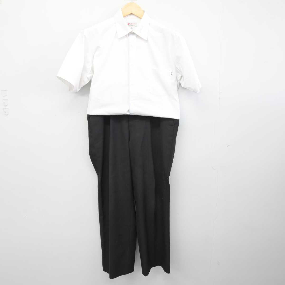 【中古】大阪府 枚方高等学校 男子制服 3点 シャツ・ズボン Sf046849 中古制服通販パレイド