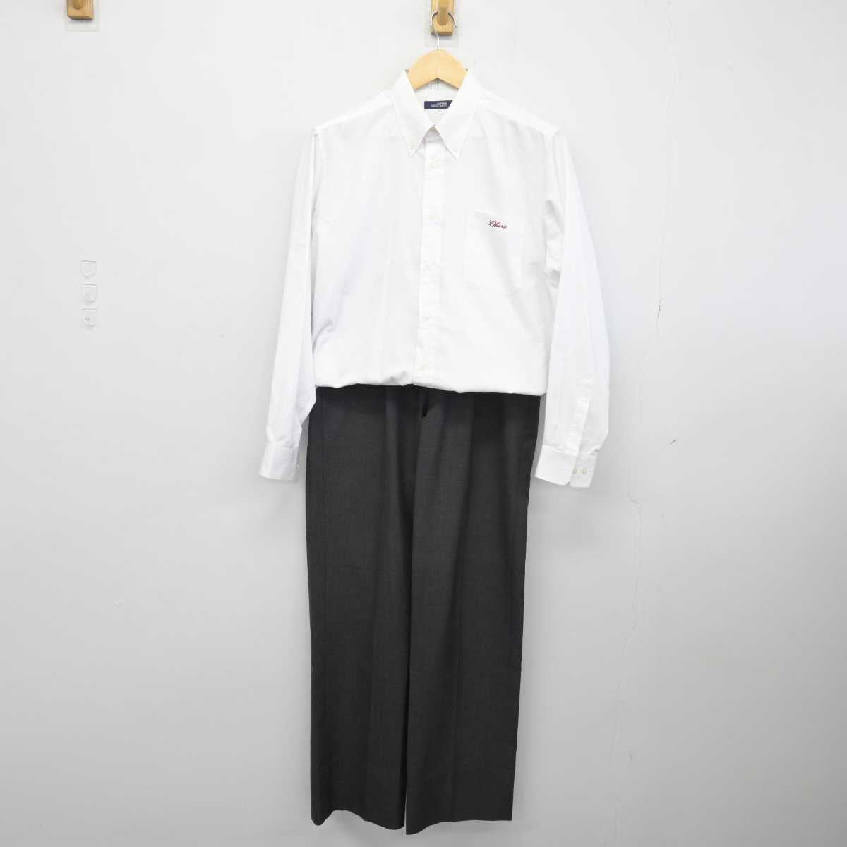 【中古】福岡県 福岡大学附属大濠高等学校 男子制服 2点 シャツ・ズボン Sf046879 中古制服通販パレイド