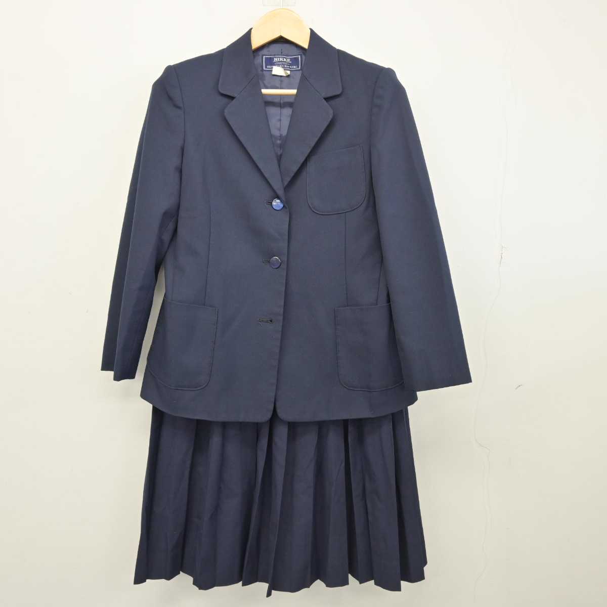 【中古】埼玉県 川口市立南中学校 女子制服 3点 ブレザー・ベスト・スカート Sf047092 中古制服通販パレイド