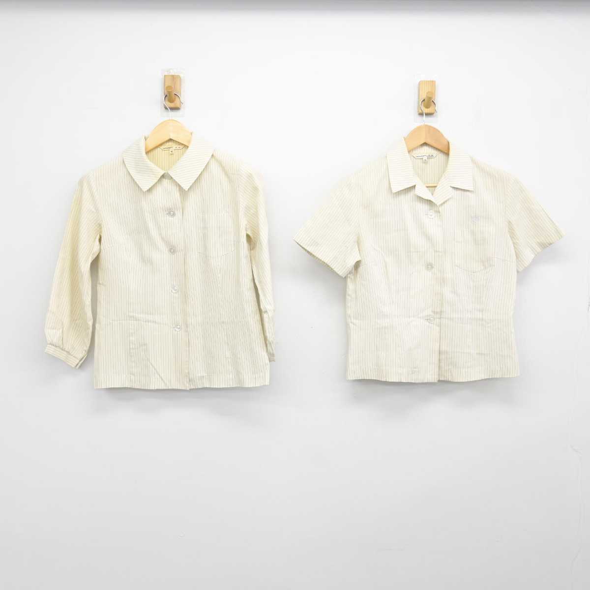 【中古】宮崎県 宮崎西高等学校 女子制服 2点 シャツ・シャツ Sf047412 中古制服通販パレイド