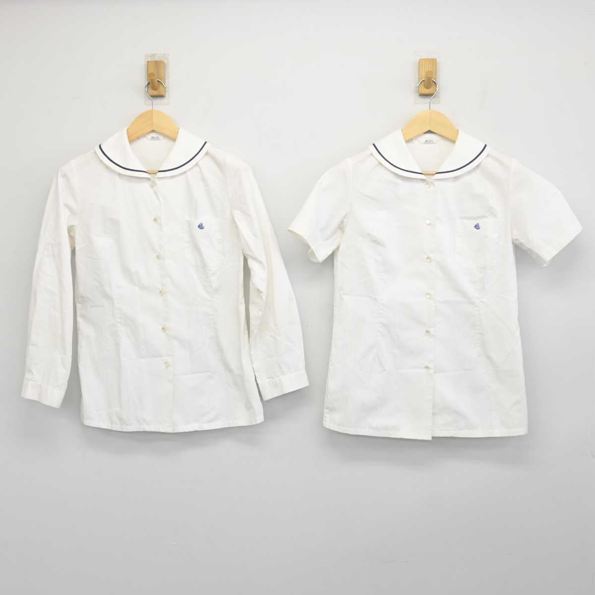 【中古】静岡県 天竜高等学校 女子制服 2点 シャツ・シャツ Sf047535 中古制服通販パレイド