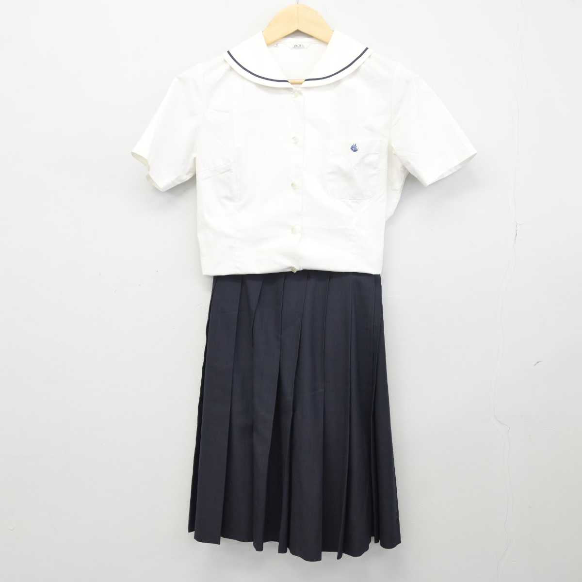 【中古】静岡県 天竜高等学校 女子制服 2点 シャツ・スカート Sf047536 中古制服通販パレイド