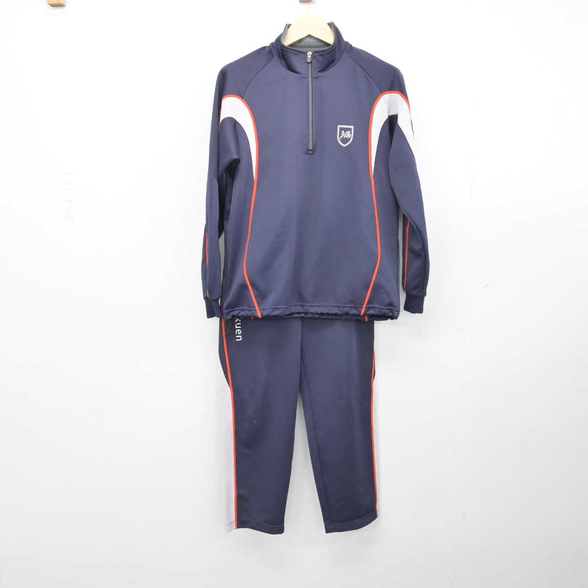 【中古】兵庫県 芦屋学園高等学校 女子制服 2点 ジャージ 上・ジャージ 下 Sf047556 中古制服通販パレイド