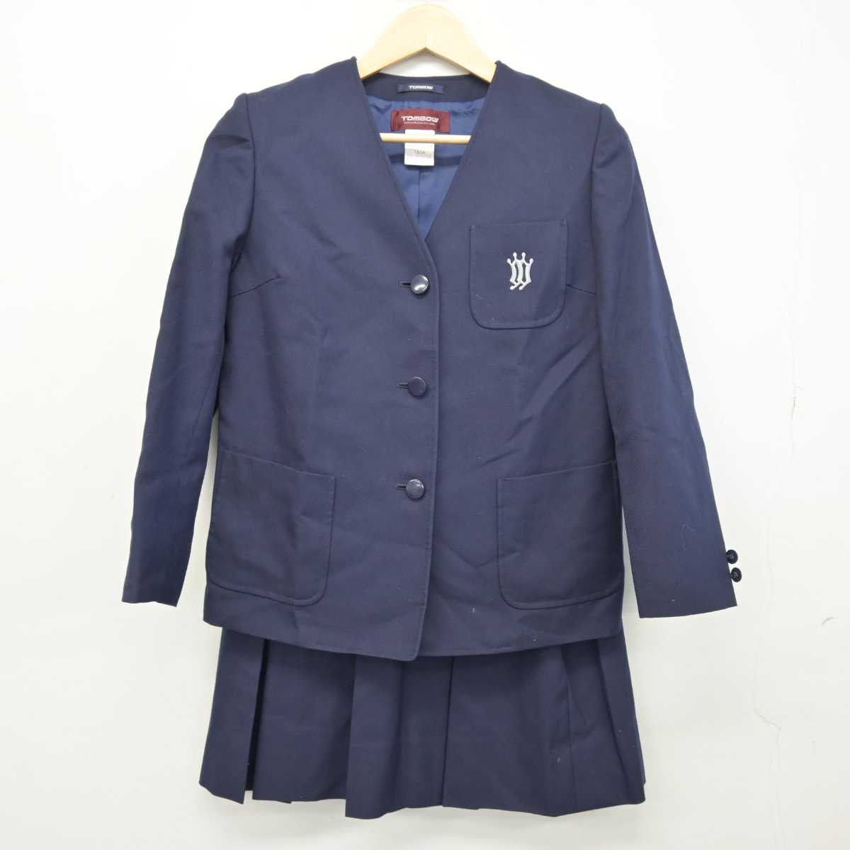 【中古】神奈川県 西谷中学校 女子制服 2点 ブレザー・スカート Sf047657 中古制服通販パレイド