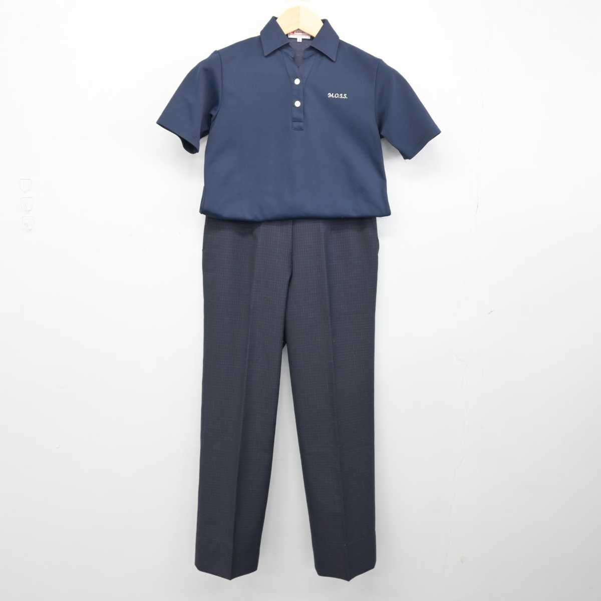 【中古】埼玉県 大宮国際中等教育学校 女子制服 3点 シャツ・ズボン Sf047680 中古制服通販パレイド