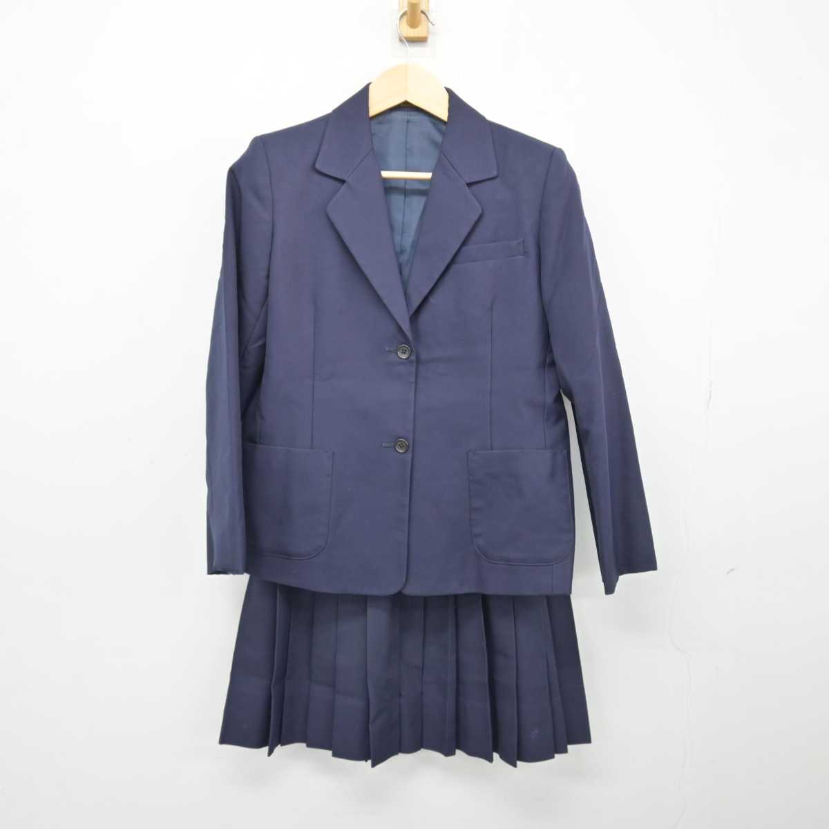 【中古】大阪府 豊中市立第六中学校 女子制服 3点 ブレザー・ベスト・スカート Sf047792 中古制服通販パレイド