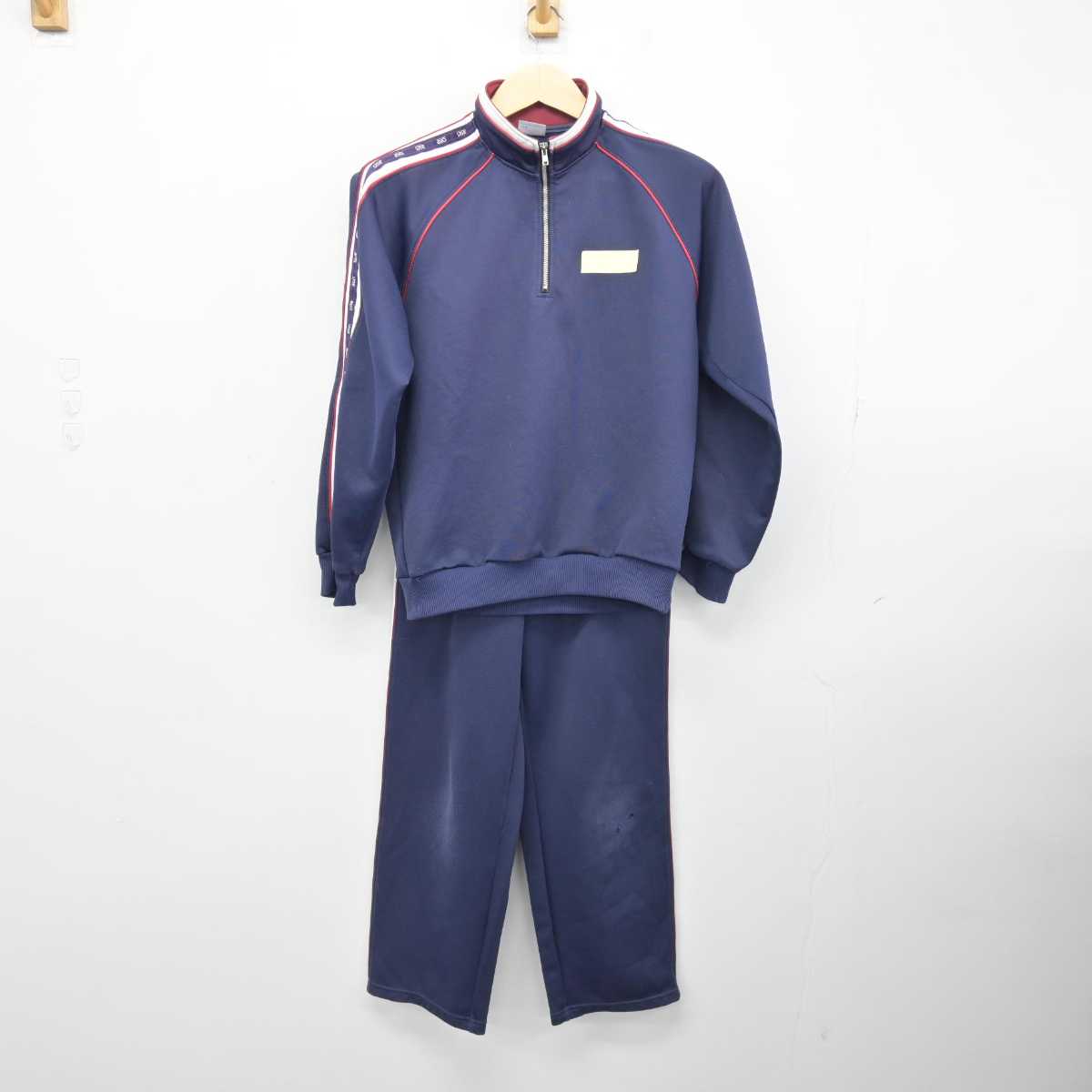 【中古】滋賀県 守山市立守山中学校 女子制服 2点 ジャージ 上・ジャージ 下 Sf048021 中古制服通販パレイド