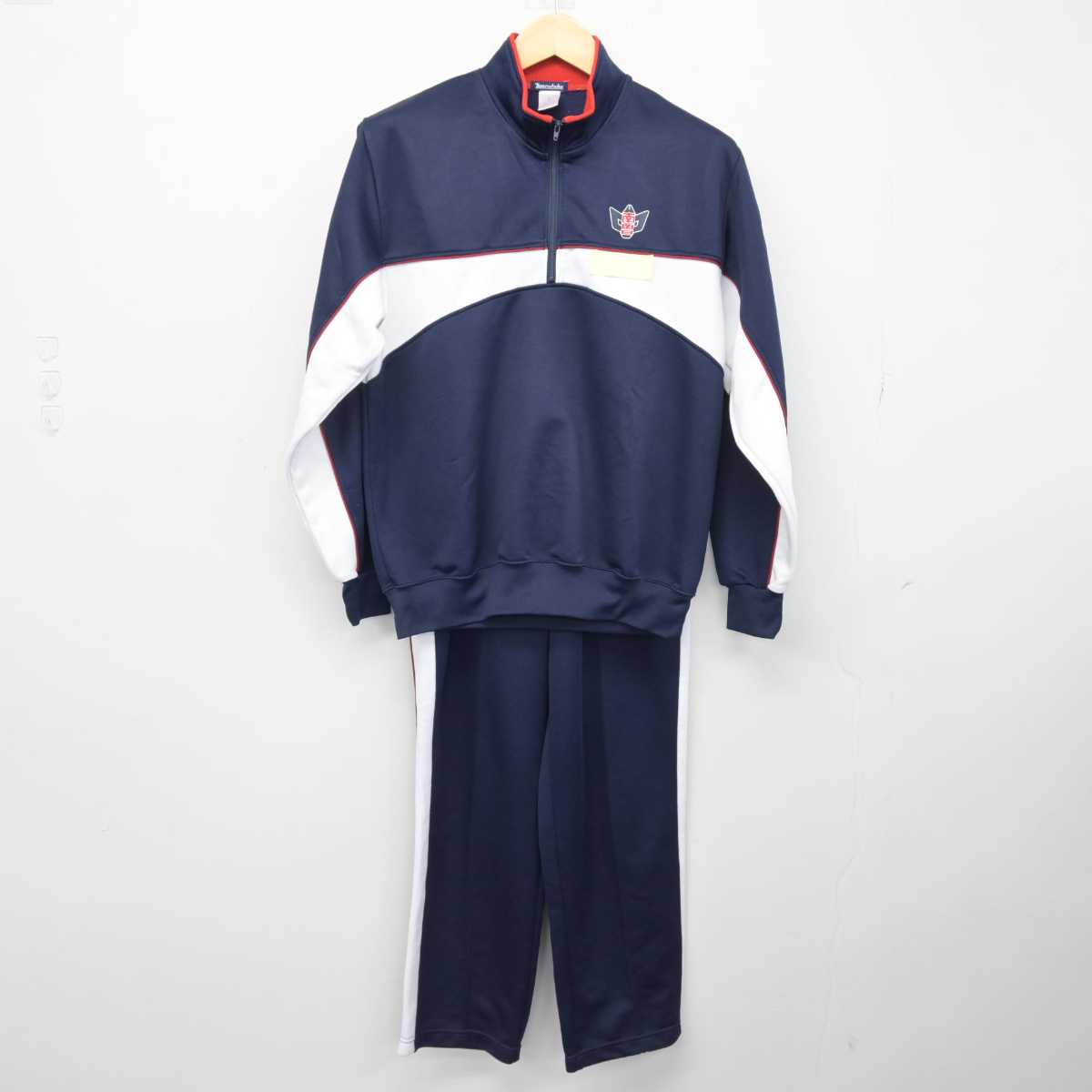 【中古】福岡県 南曽根中学校 女子制服 2点 ジャージ 上・ジャージ 下 Sf048259 中古制服通販パレイド