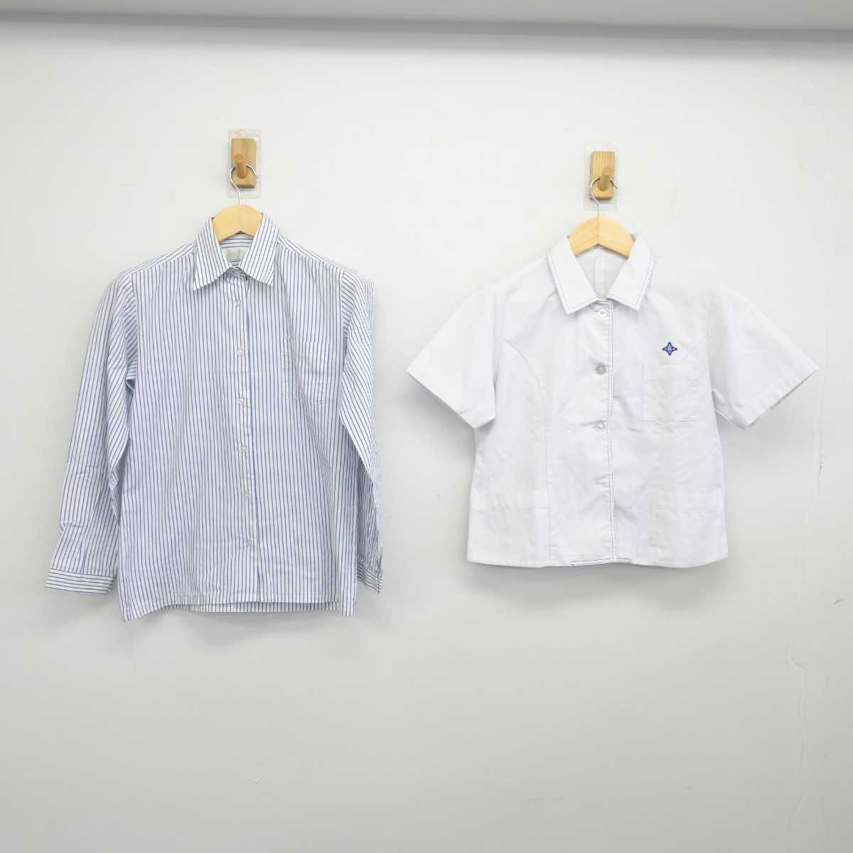 【中古】長崎県 北陽台高等学校 女子制服 2点 シャツ・シャツ Sf048287 中古制服通販パレイド