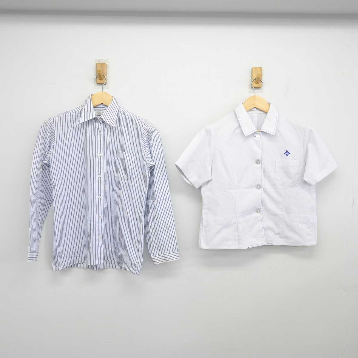 【中古】長崎県 北陽台高等学校 女子制服 2点 シャツ・シャツ Sf048288 中古制服通販パレイド