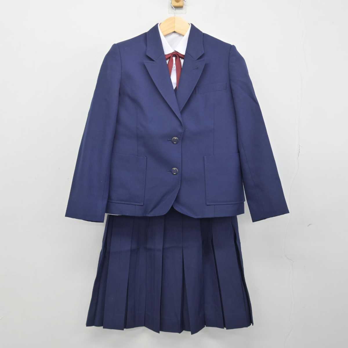 【中古】愛知県 日進西高等学校 女子制服 5点 ブレザー・ベスト・シャツ・スカート Sf048332 中古制服通販パレイド