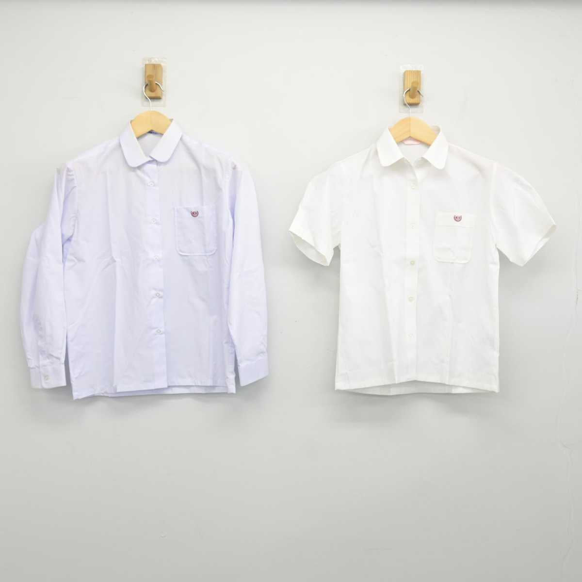 【中古】愛知県 日進西高等学校 女子制服 2点 シャツ・シャツ Sf048334 中古制服通販パレイド