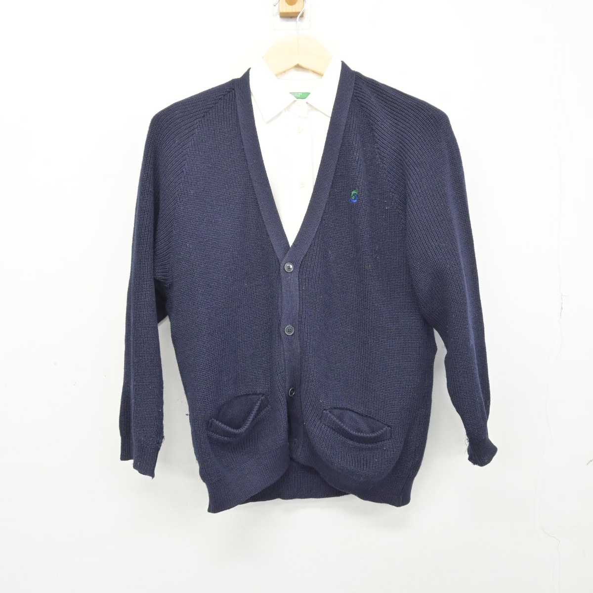 【中古】岐阜県 岐阜聖徳学園高等学校 女子制服 2点 シャツ・ニット Sf048403 中古制服通販パレイド