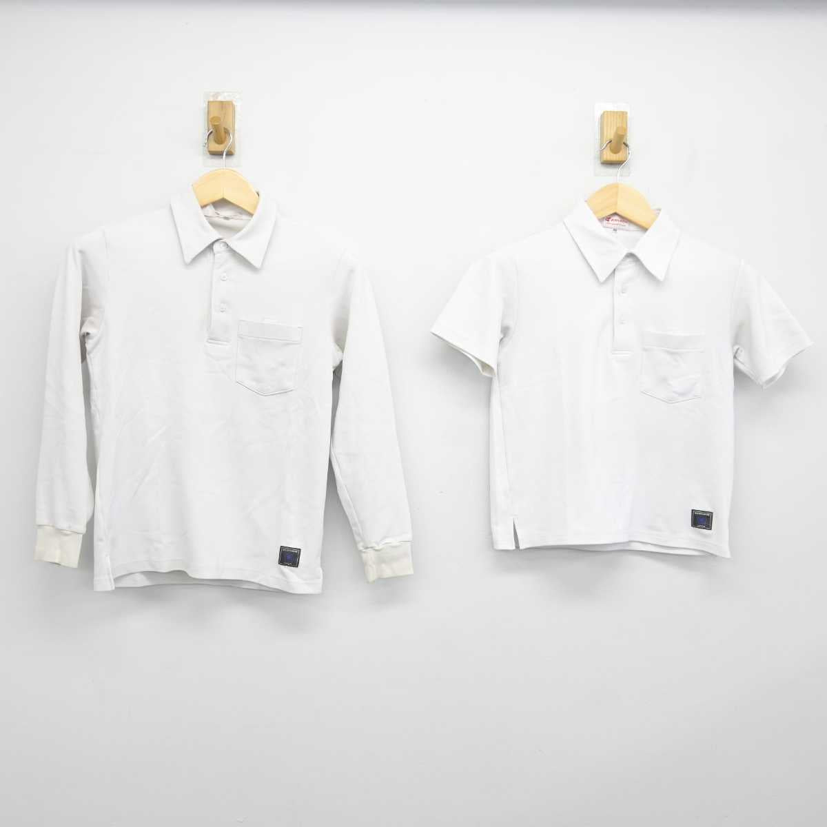 【中古】福岡県 北九州市内中学校標準服 女子制服 2点 シャツ・シャツ Sf048480 中古制服通販パレイド
