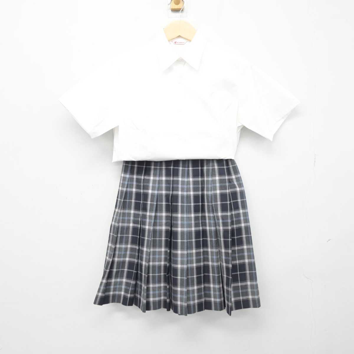 【中古】鳥取県 米子高等学校 女子制服 3点 シャツ・シャツ・スカート Sf048602 中古制服通販パレイド