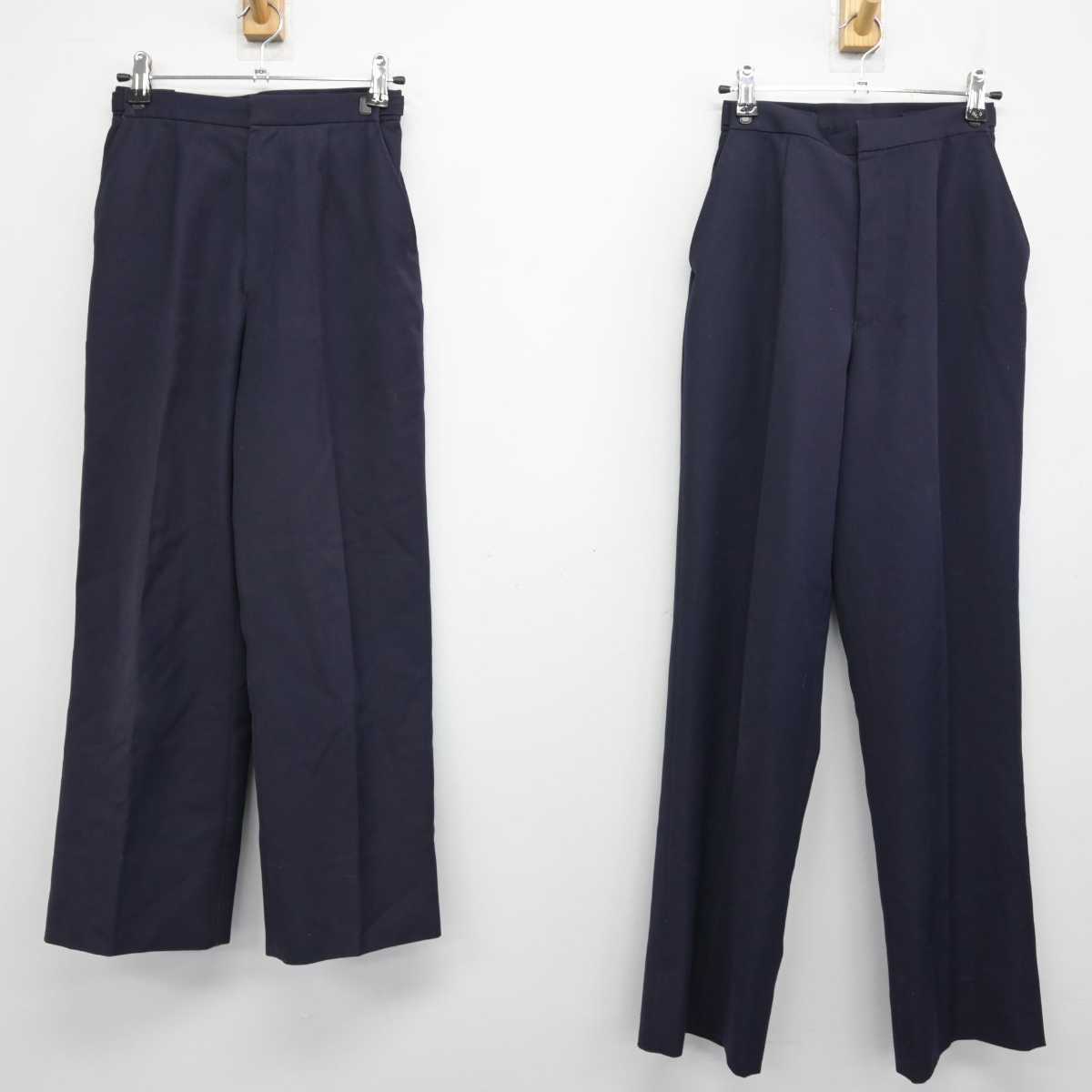【中古】長野県 上田市立第一中学校 女子制服 2点 ズボン・ズボン Sf049038 中古制服通販パレイド
